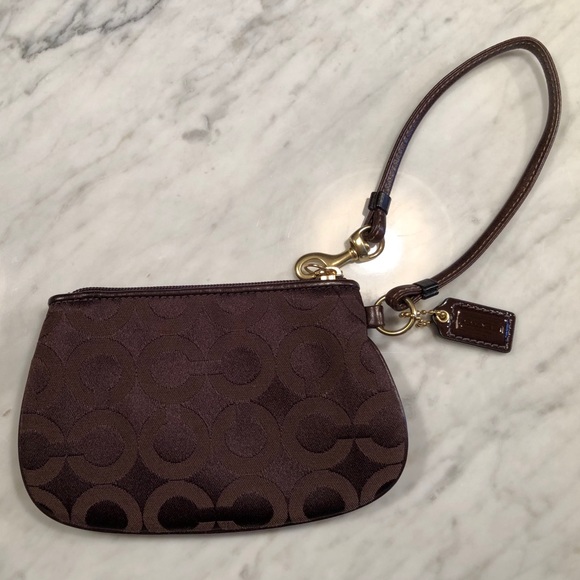 Coach | Bags | Small Coach Wristlet | Poshmark